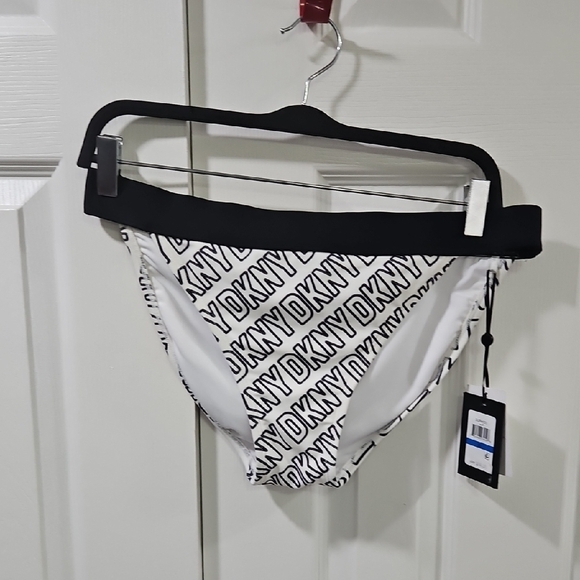 Dkny | Swim | Dkny Monochrome Logo Bikini Bottom | Poshmark